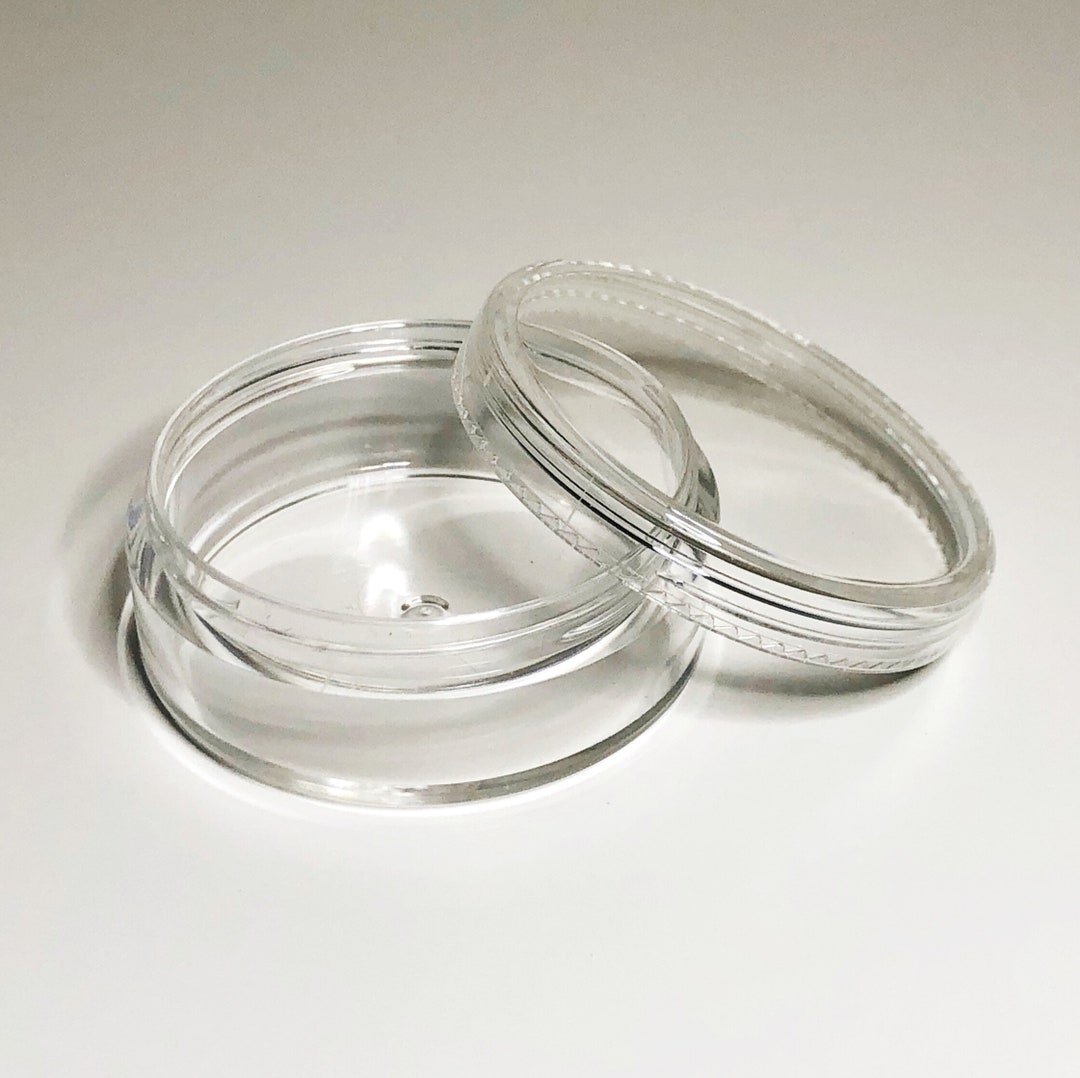 Cosmetic Jars Plastic Makeup Containers Face Powder Pot Craft Beads ...