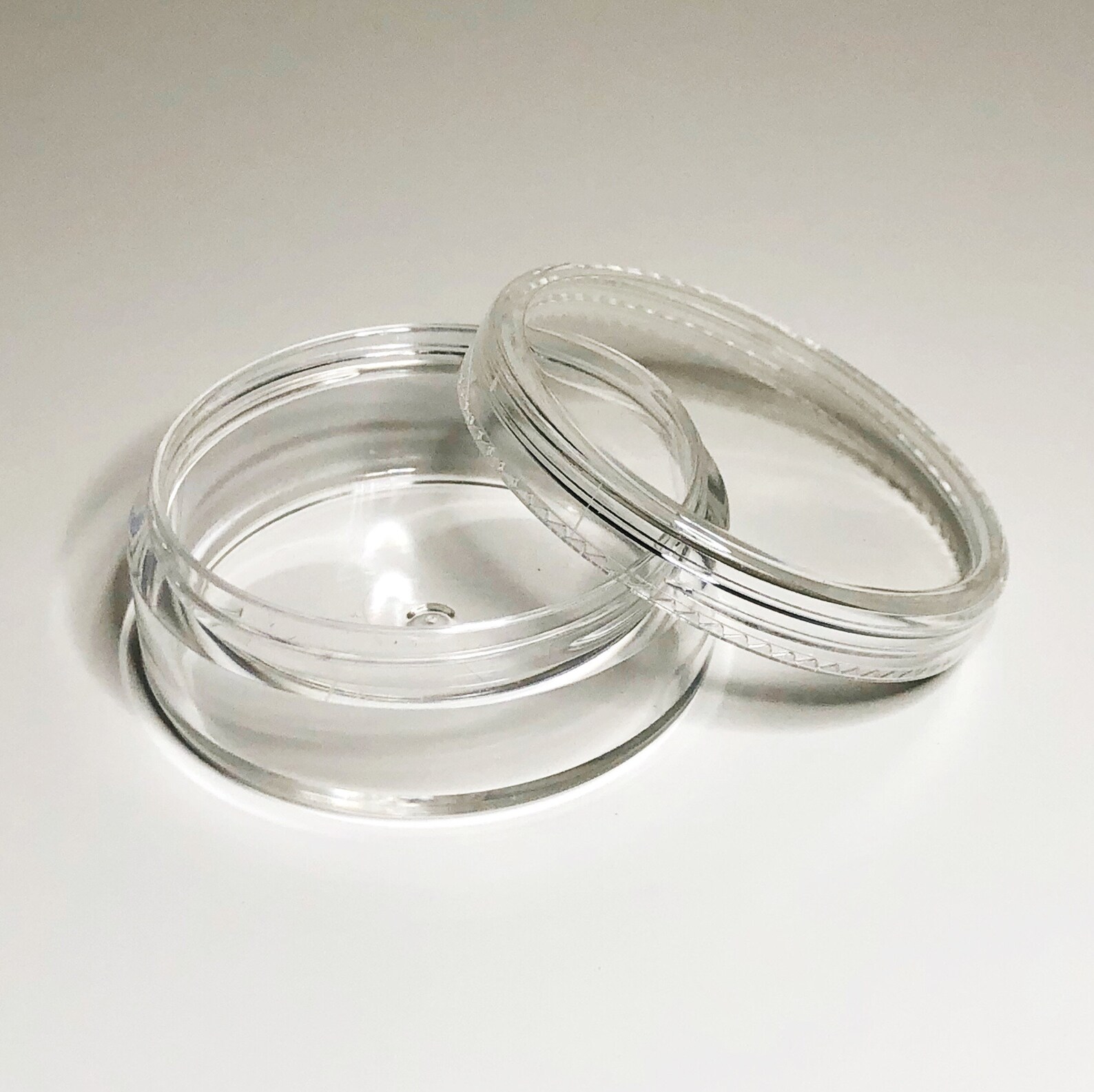 Cosmetic Jars Plastic Makeup Containers Face Powder Pot Craft - Etsy