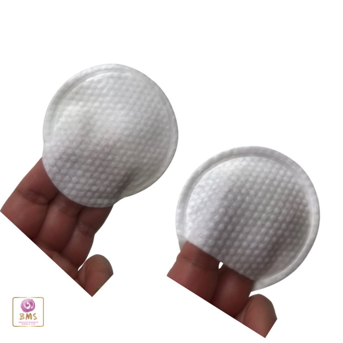 Facial Cleansing Round Textured Makeup Remover Pads With Pocket (100 ...