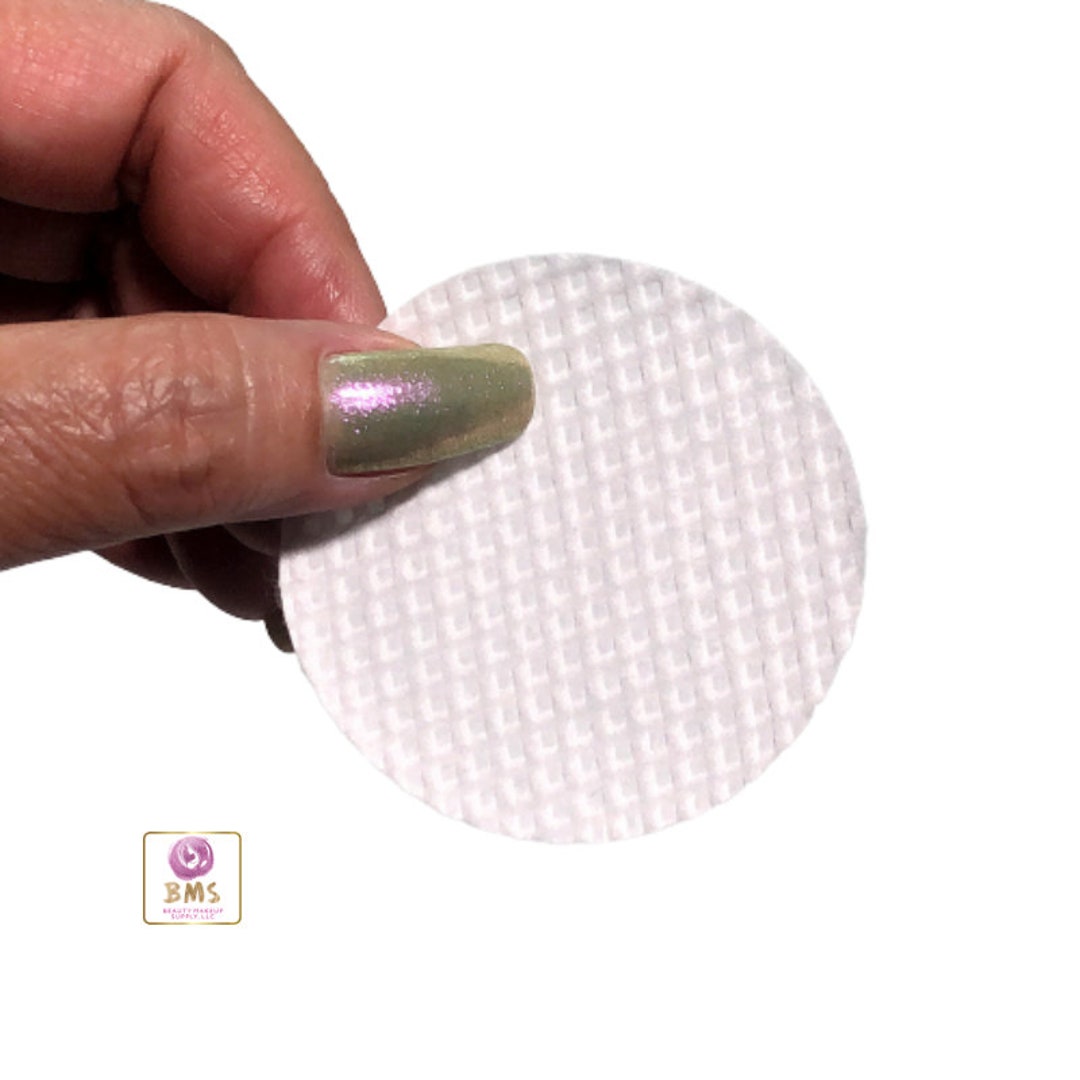 Exfoliation Waffle Pads Round Textured Facial Cleansing Makeup Removal ...