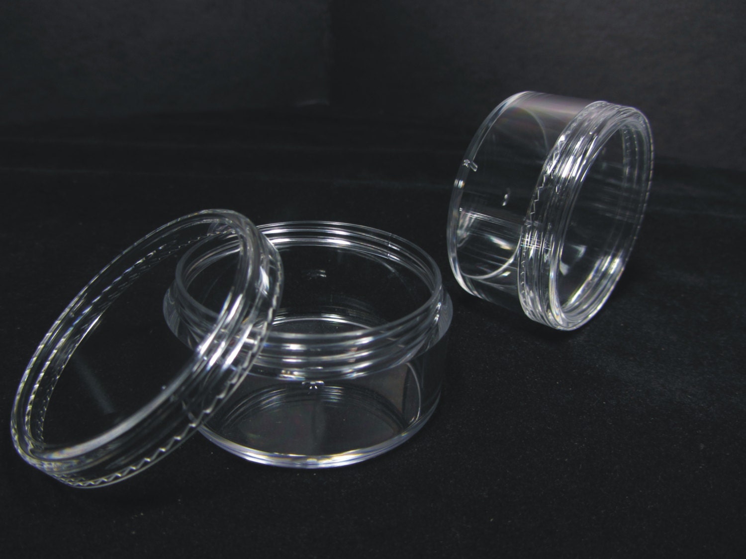 Plastic Cosmetic Face Powder Jars Wholesale Beauty Lip Balm | Etsy