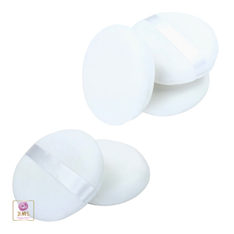 Powder Puffs Large Jumbo Makeup Puffs 5 Inch Size with Satin - Etsy.de