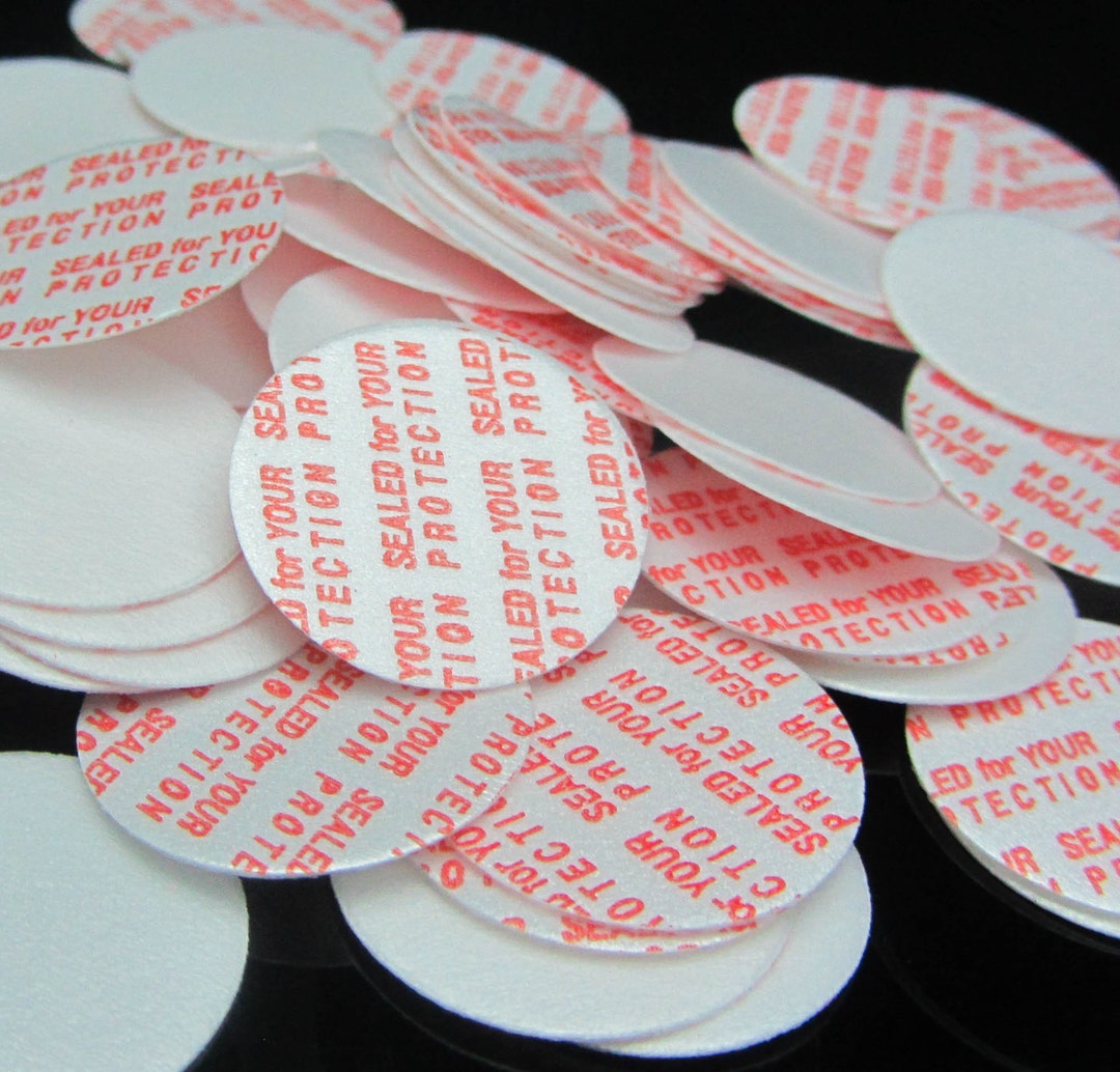 Press and Seal Foam Liners Tamper & Leak Proof Pressure Sensitive ...