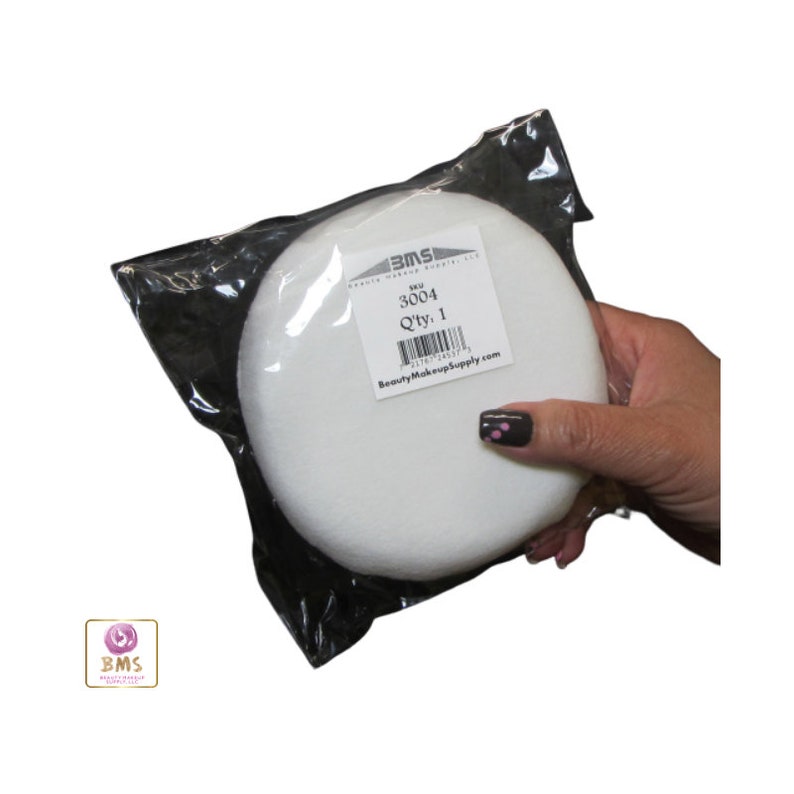 Powder Puff Large Jumbo 5 Inch Size With Satin Ribbon Body - Etsy