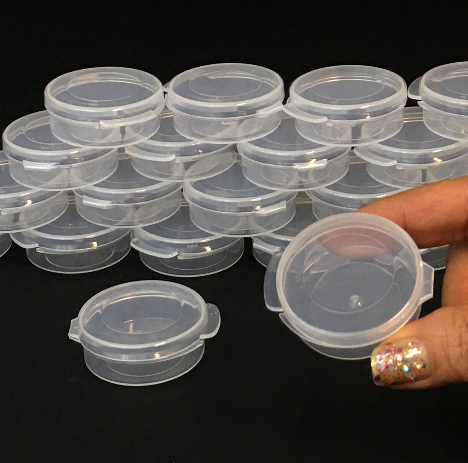 Makeup Containers Empty Plastic Cosmetic Craft Nail & Beauty - Etsy