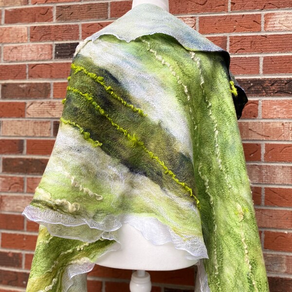 Chartreuse Scarf - Etsy