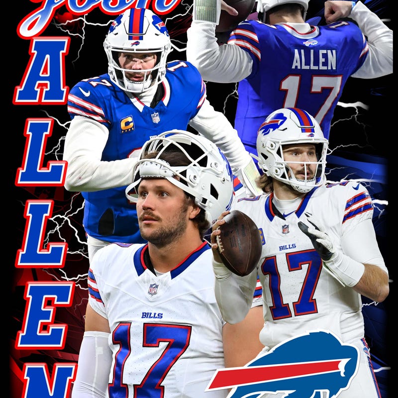 Josh Allen Shirt - Etsy