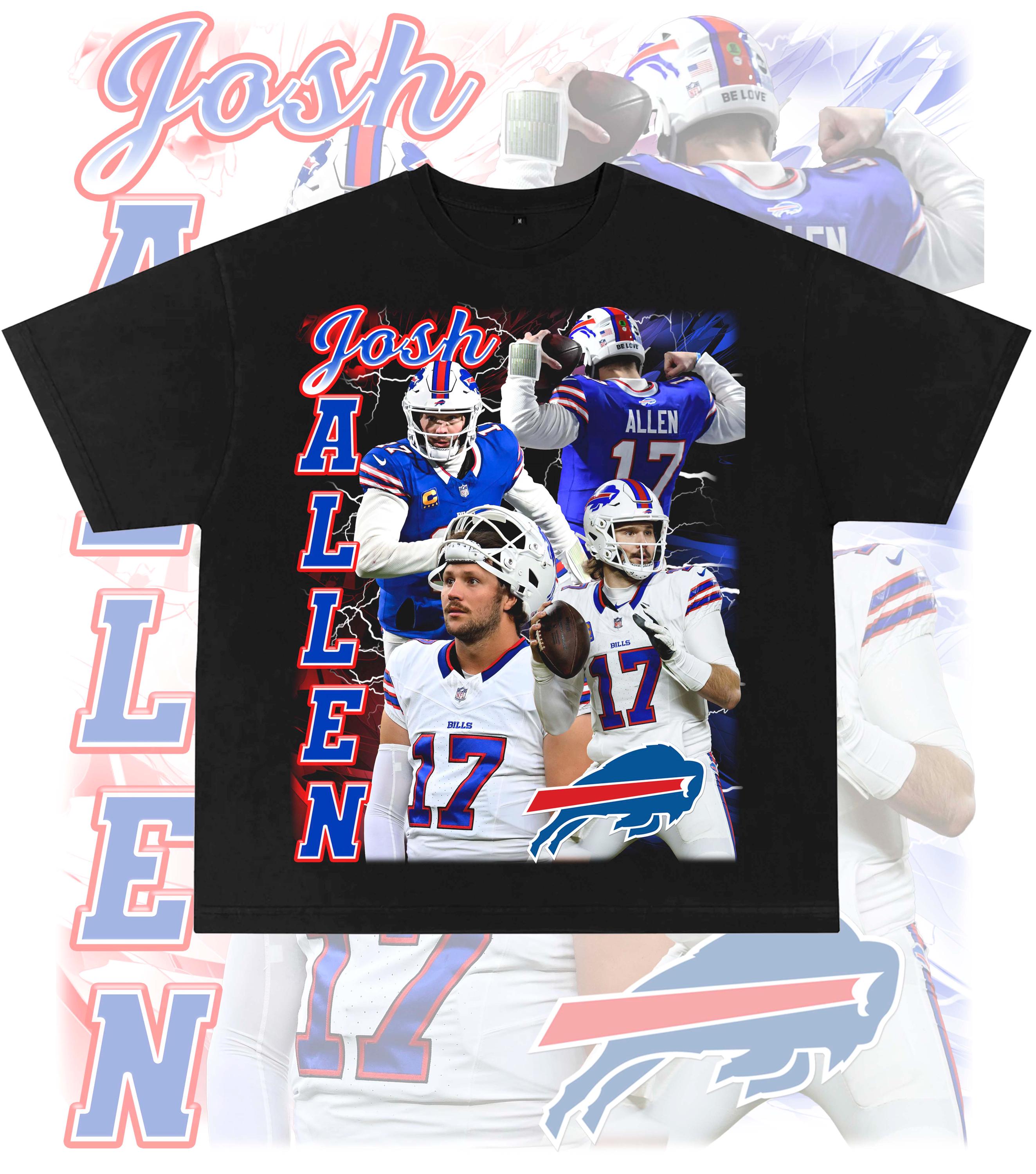 Josh Allen T Shirt Design PNG Instant Download 300 Dpi - Etsy