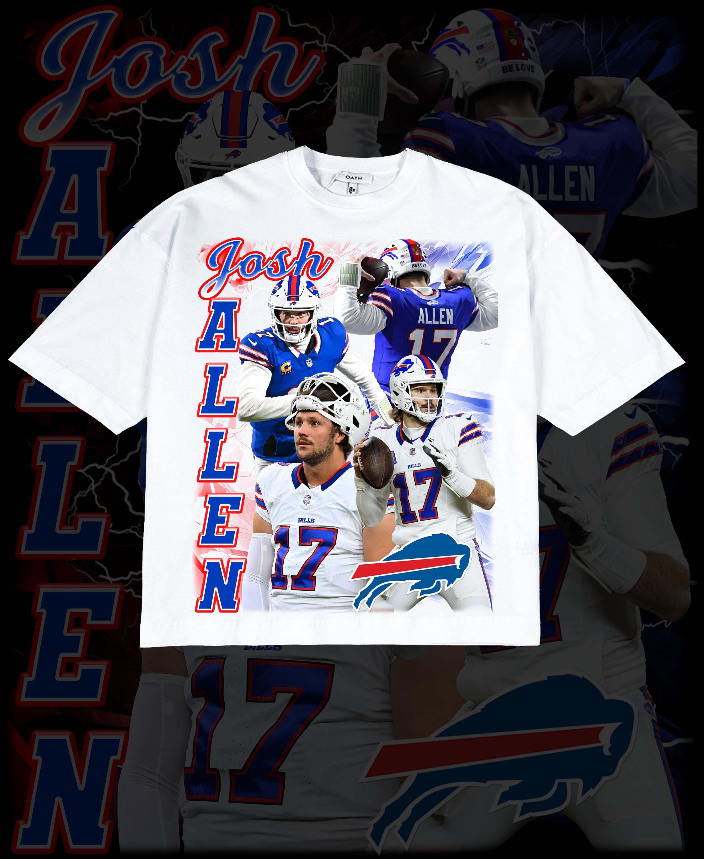Josh Allen T Shirt Design PNG Instant Download 300 Dpi - Etsy