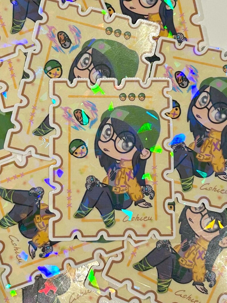 Valorant Killjoy Vinyl Sticker - Etsy