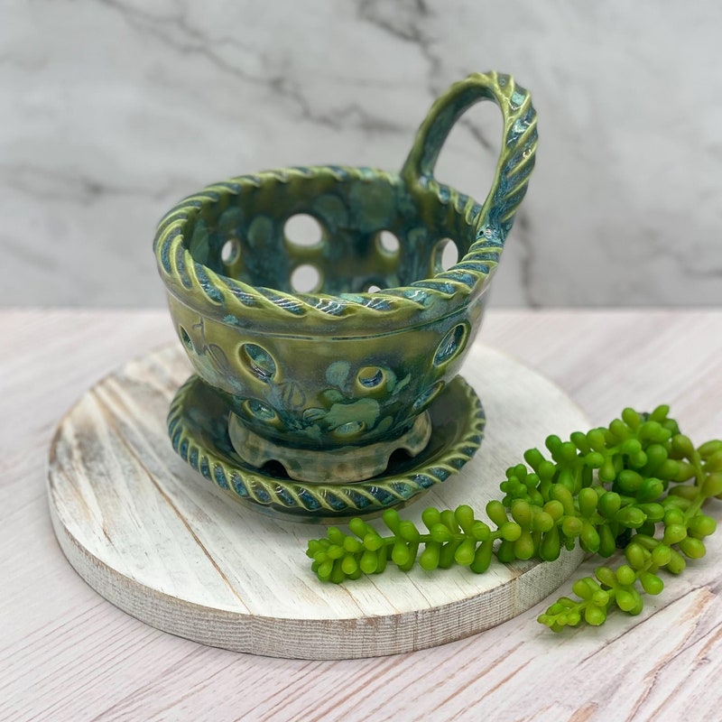 Ceramic Colander - Etsy