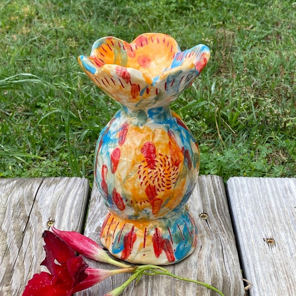 Pinch Pot Vase - Etsy