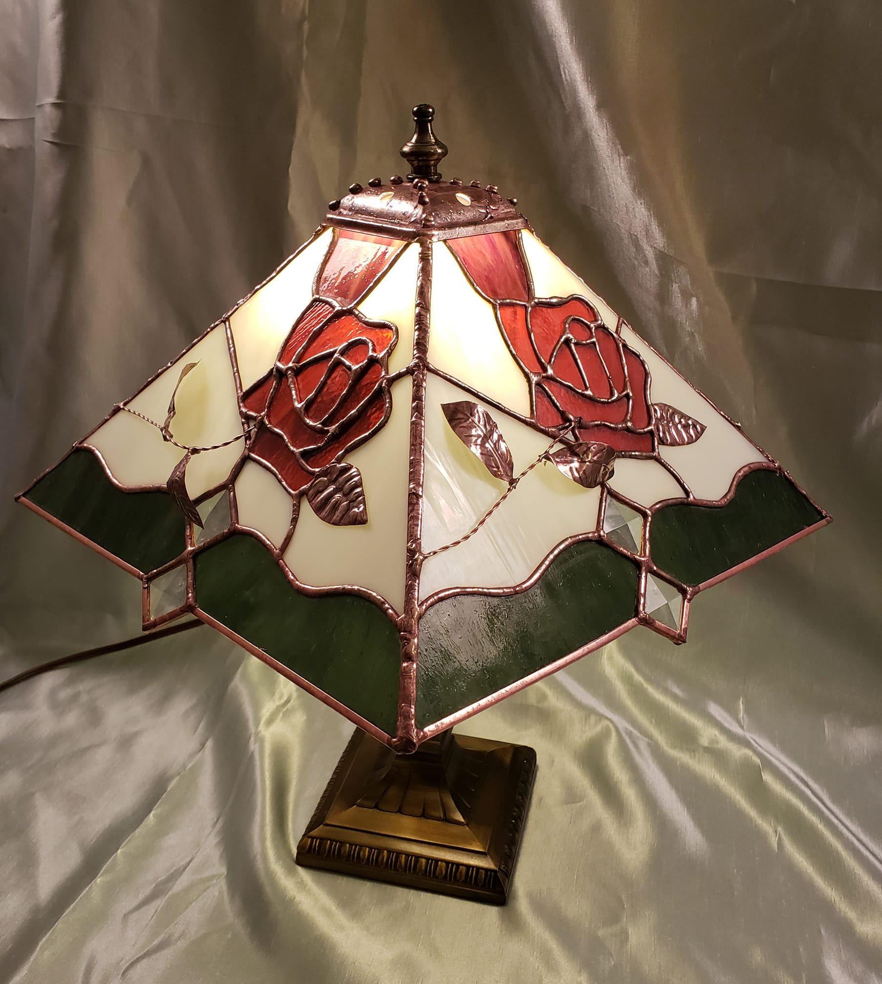 Lamp Shade Stained Glass Starter Kits Prairie Lamp Kit | Bases Studio