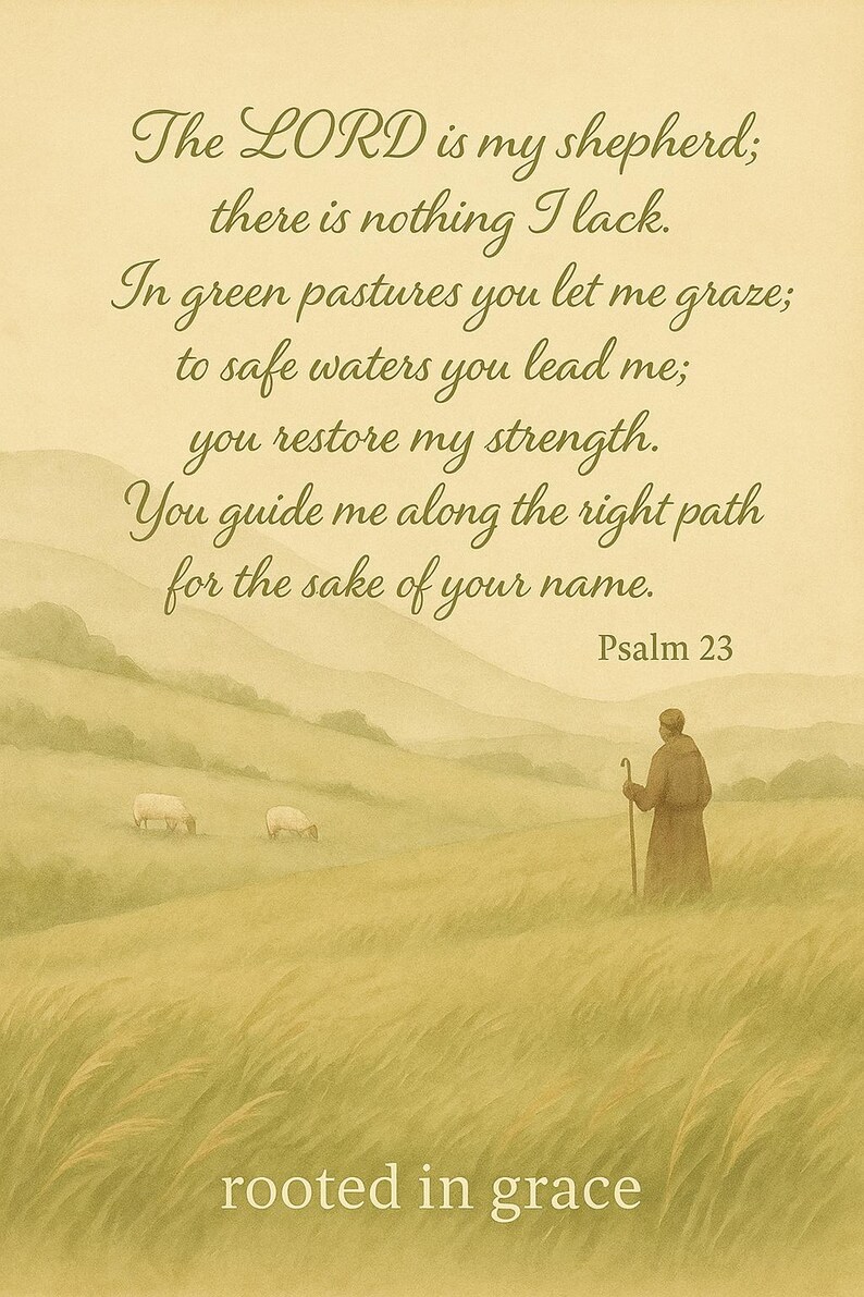 Psalms Art, Bible Verse Wall Art,scripture Printable,faith Quote Art ...