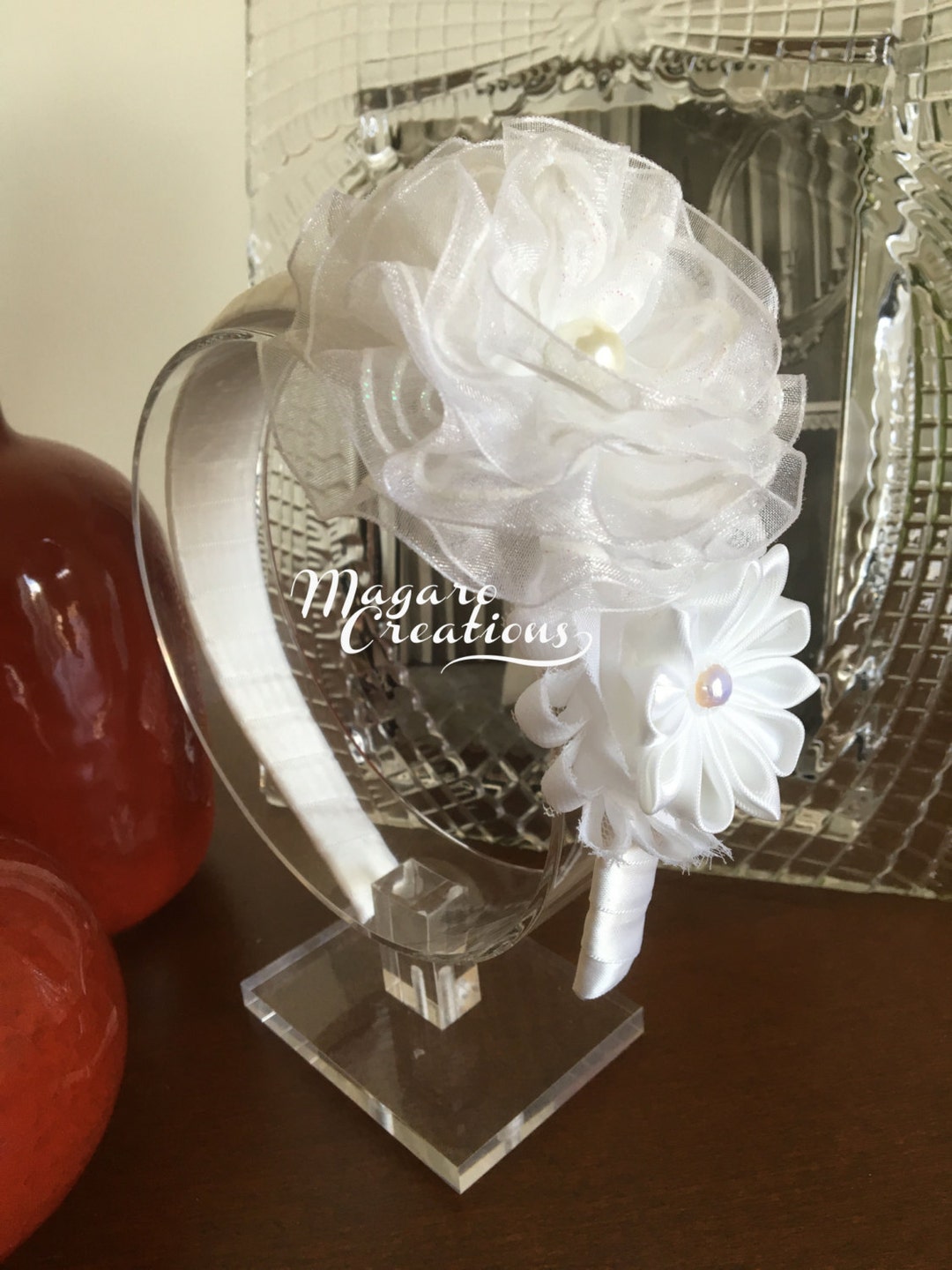 White Headband,headbands,girl Hair Accessory,girl Headband,headband for ...