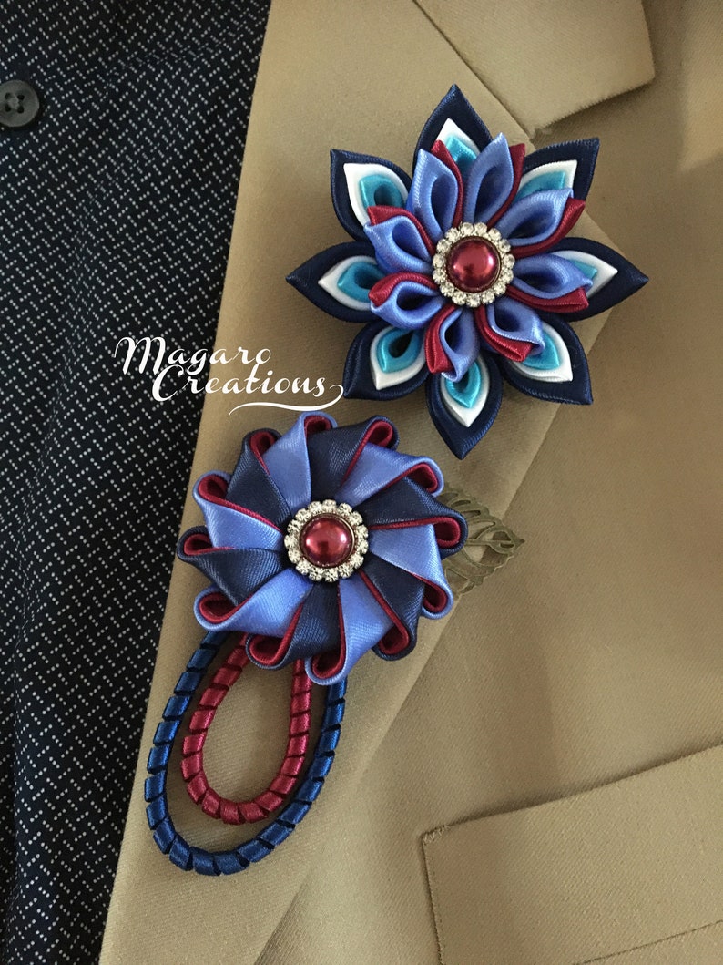 Men Lapel Pin,men Boutonniere,handmade Boutonniere,groom Flowers ...