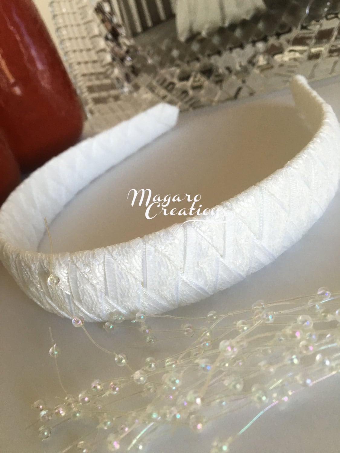 White Headbandheadband for Girlsinfant Headbandwoven - Etsy