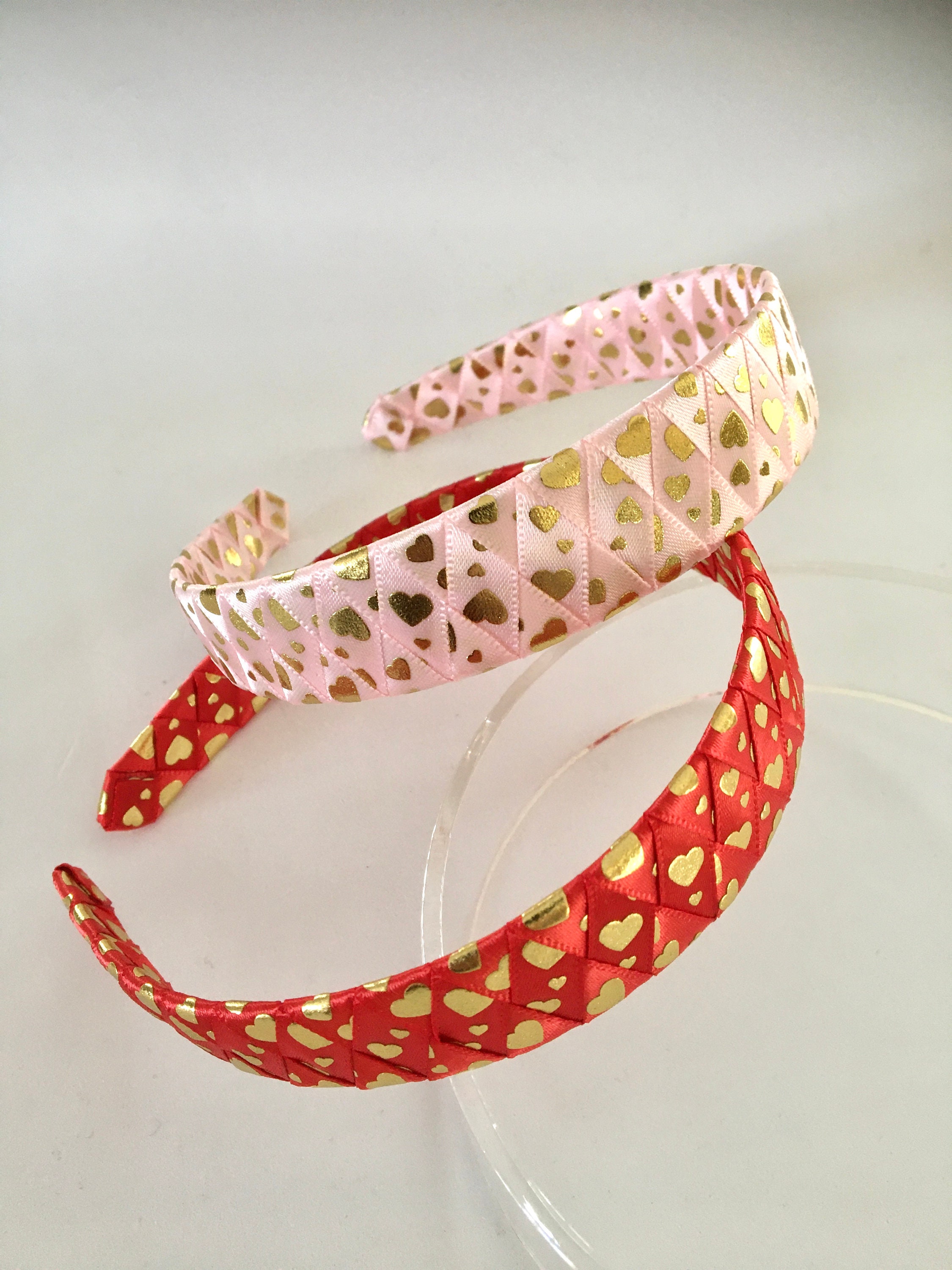 Hearts headbandvalentine's Day headbandgirl | Etsy