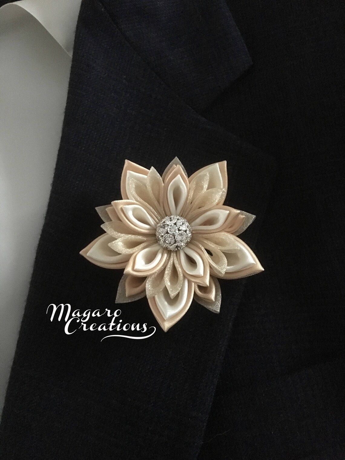 Wedding lapel pinMens flowerboutonnierehandmade | Etsy