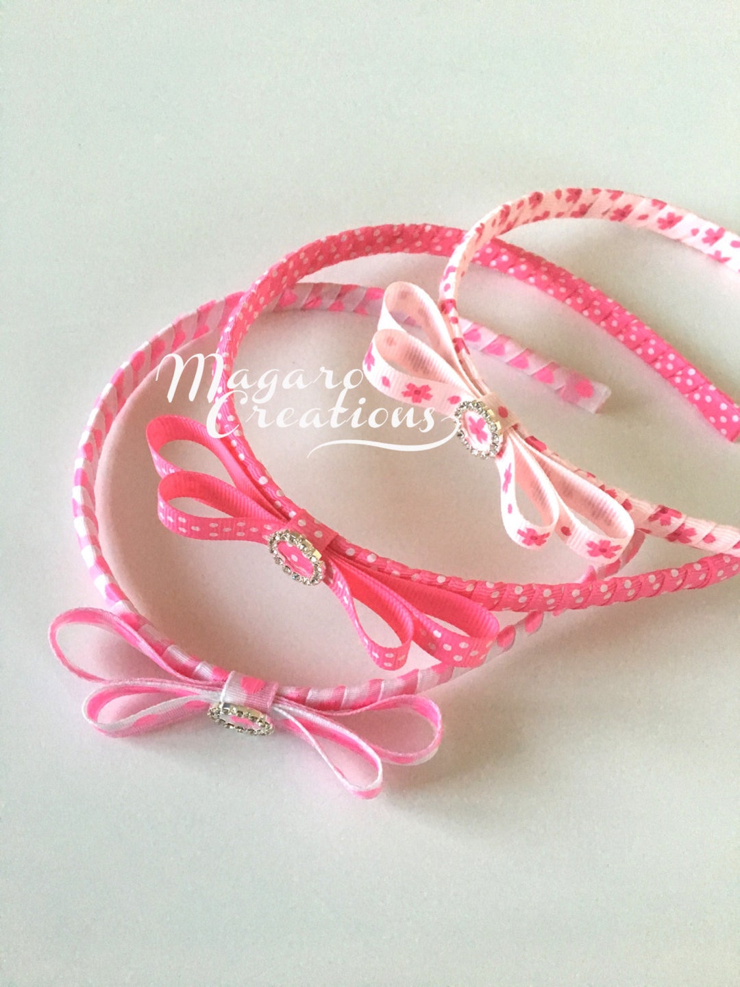 Pink Headband,headband,girl Headband,girl Hair Accessory,girl Headband ...