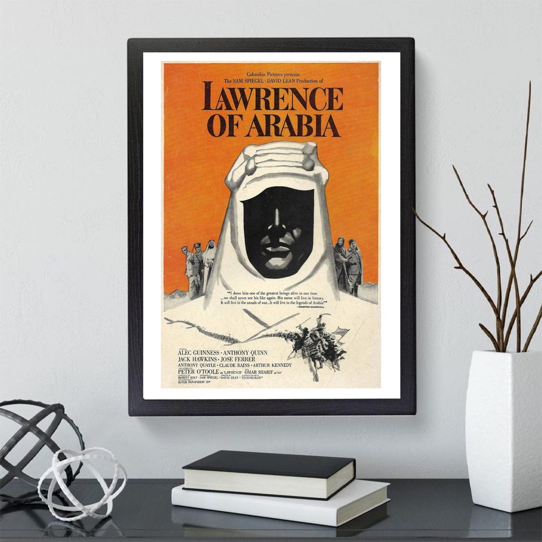 Vintage "lawrence of Arabia" Poster - Etsy