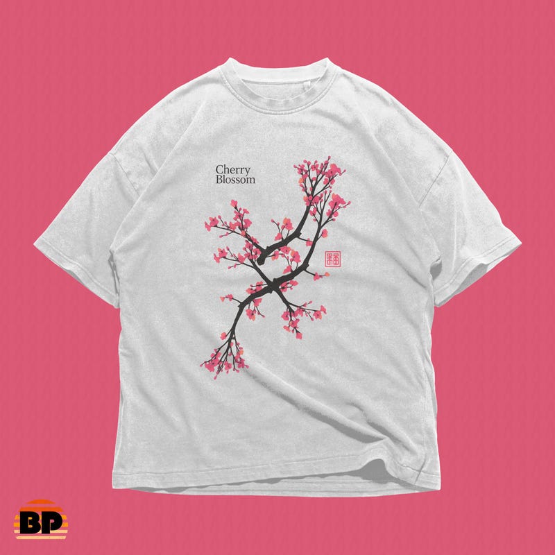 Cherry Blossom Shirt - Etsy
