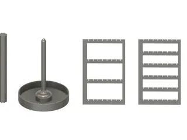 STL Carousel Earrings Display Stand – 3D Printable Organizer With ...