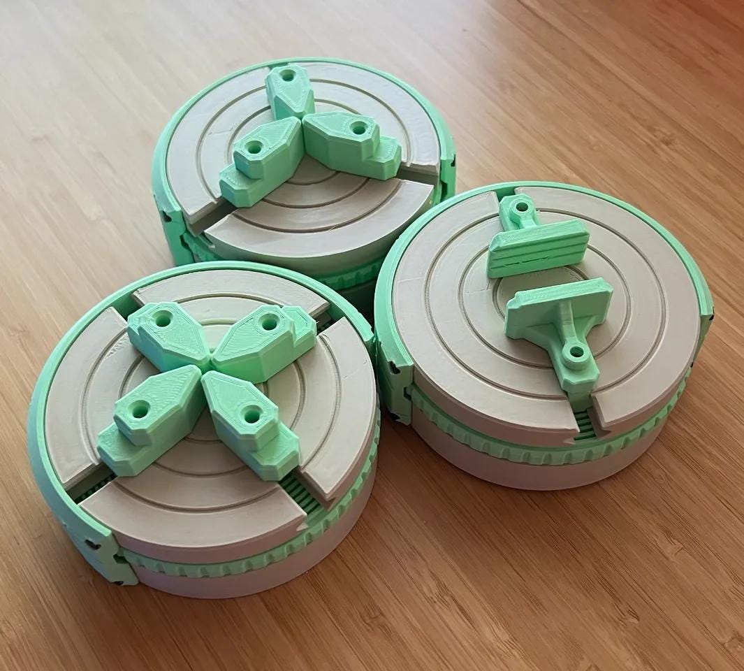 Helping Jaws V2 Gripper Tool | STL File | 3D Printing | Multi-jaw Print ...