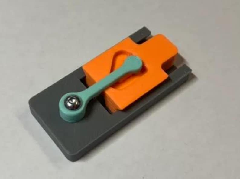 Latch Mechanism V2 Printable Fastener | STL File | 3D Printing ...