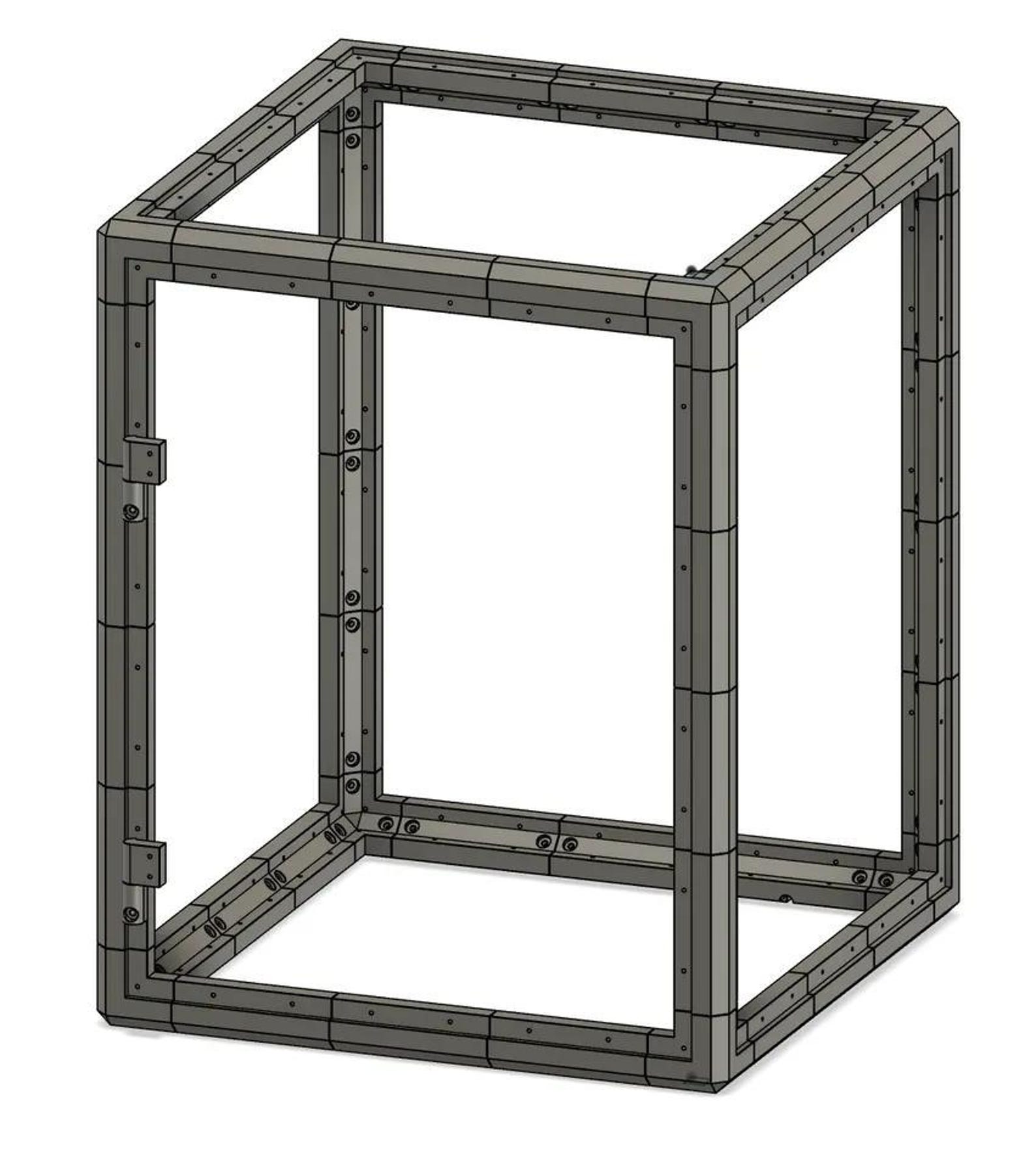 Modular Enclosure Frame for 3D Printers | STL File | 3D Printing ...