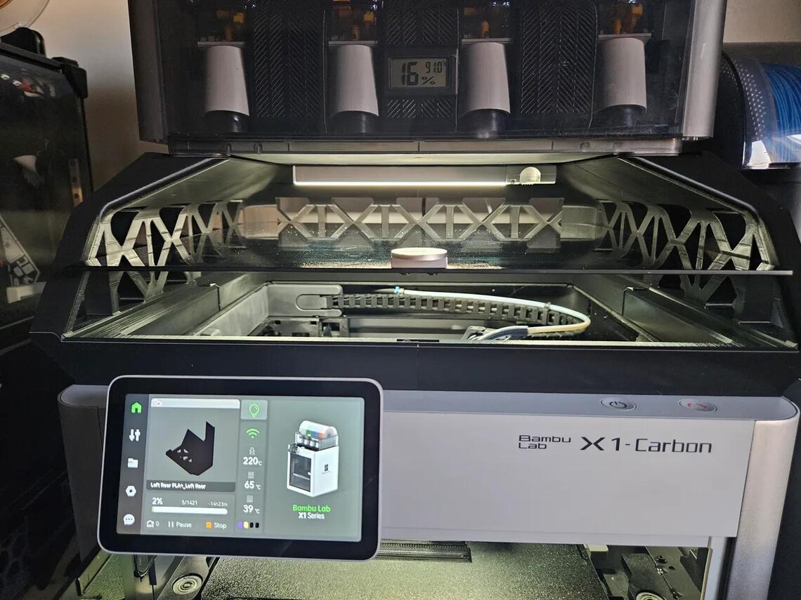 Bambu Lab AMS Stand V2 Riser With Ventilation | STL File | 3D Printing ...