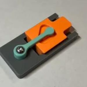 Latch Mechanism V2 Printable Fastener | STL File | 3D Printing ...