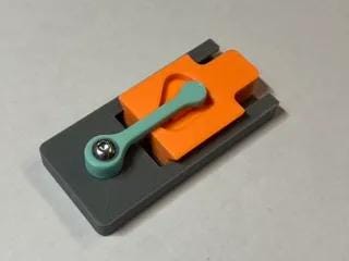 Latch Mechanism V2 Printable Fastener | STL File | 3D Printing ...