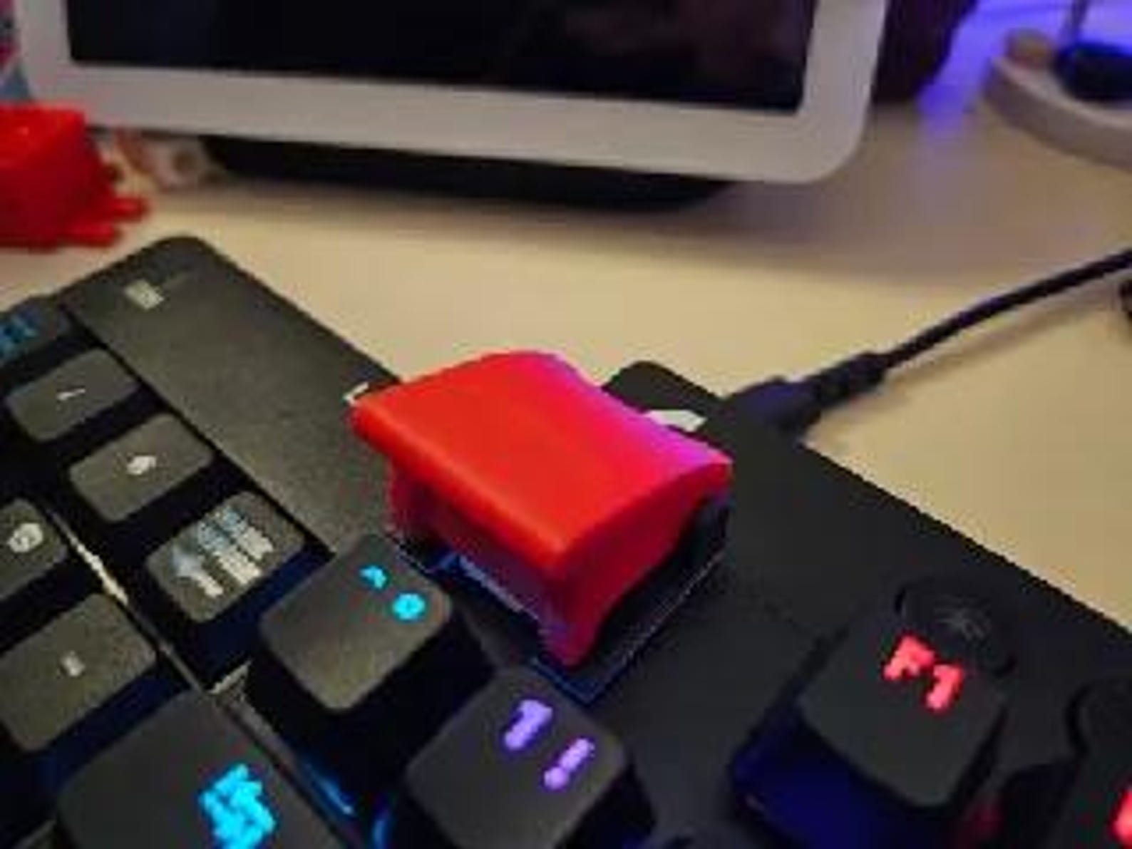 Rage Quit Protection Keycap Holder for Logitech Pro X TKL STL 3D ...