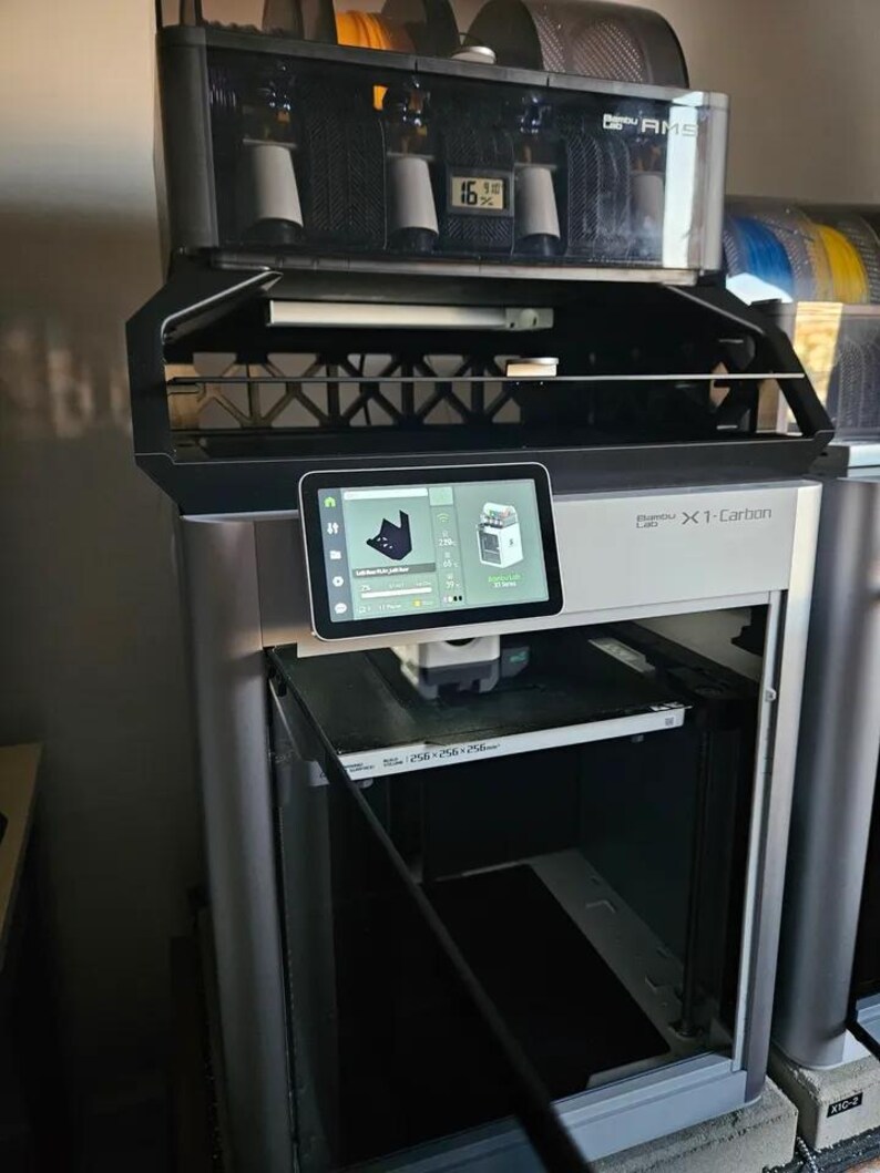 Bambu Lab AMS Stand V2 Riser With Ventilation | STL File | 3D Printing ...