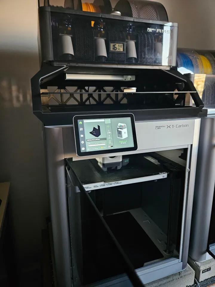 Bambu Lab AMS Stand V2 Riser With Ventilation | STL File | 3D Printing ...