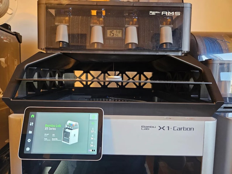 Bambu Lab AMS Stand V2 Riser With Ventilation | STL File | 3D Printing ...