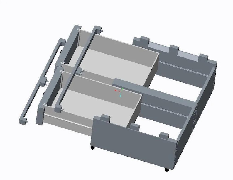 Bambu AMS Drawer Stand Platform | STL File | 3D Printing | Printer ...