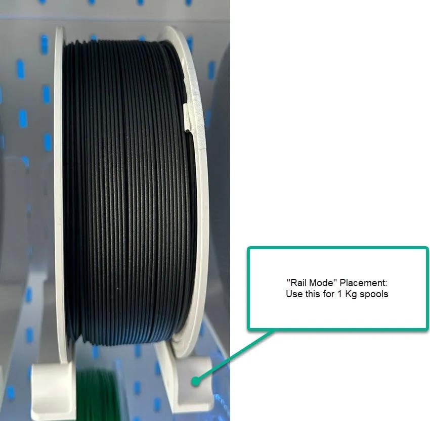 Skadis Filament Spool Holder | STL File | 3D Printing | Dual Direction ...