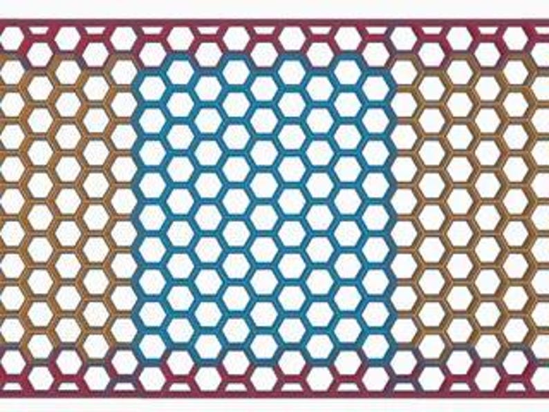 Borders for Honeycomb Storage Wall System | STL File | 3D Printing ...