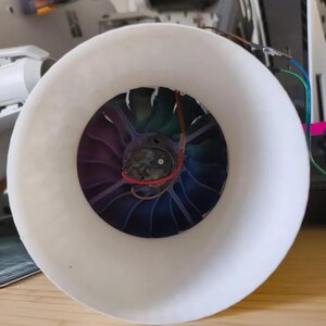 Jet Turbine Turbofan STL File for 3D Printing – Detailed Aircraft ...