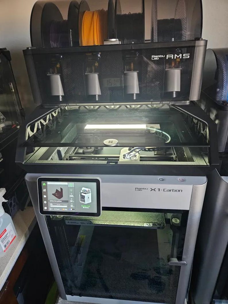 Bambu Lab AMS Stand V2 Riser With Ventilation | STL File | 3D Printing ...