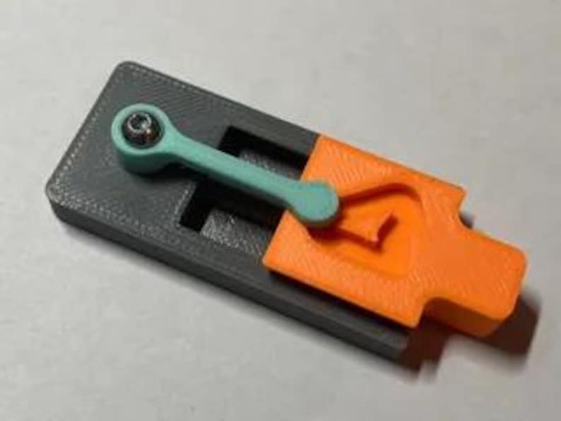 Latch Mechanism V2 Printable Fastener | STL File | 3D Printing ...