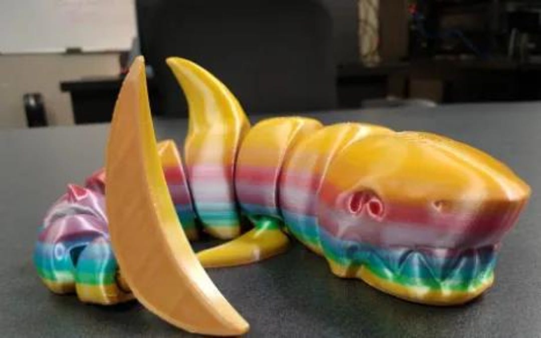 Hungry Shark STL File for 3D Printing – Fun and Detailed Ocean Predator ...