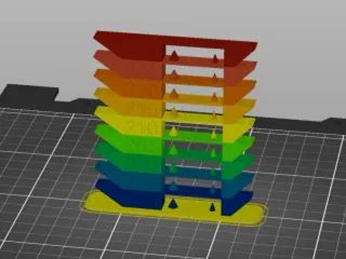 Temperature Tower Pla Petg ABS ASA for Prusa Mini Mk3s Mmu2s | STL File | 3D Printing ...
