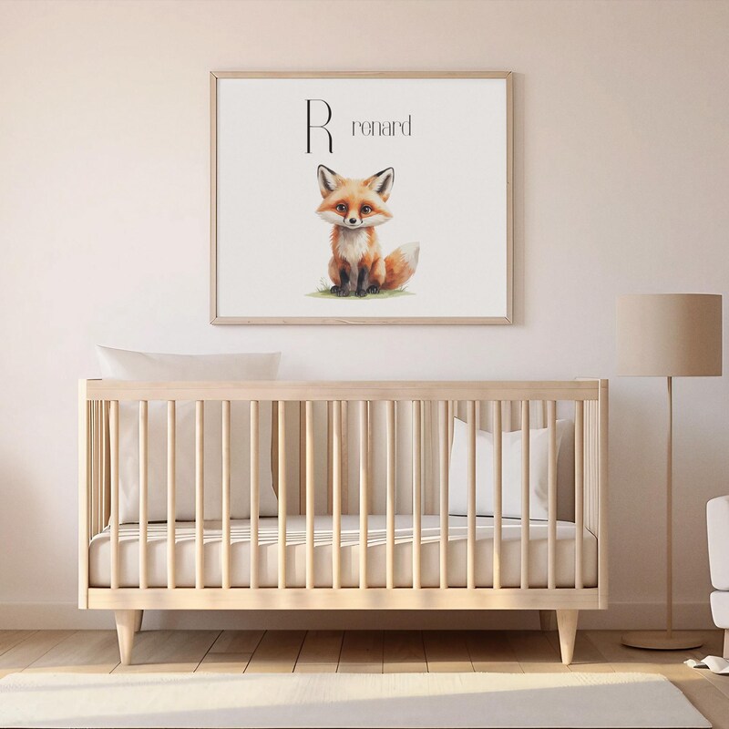Renard Print - Etsy