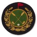 Luxury Hand-embroidered Golf Club Blazer Badge – Bullion Wire Pocket ...