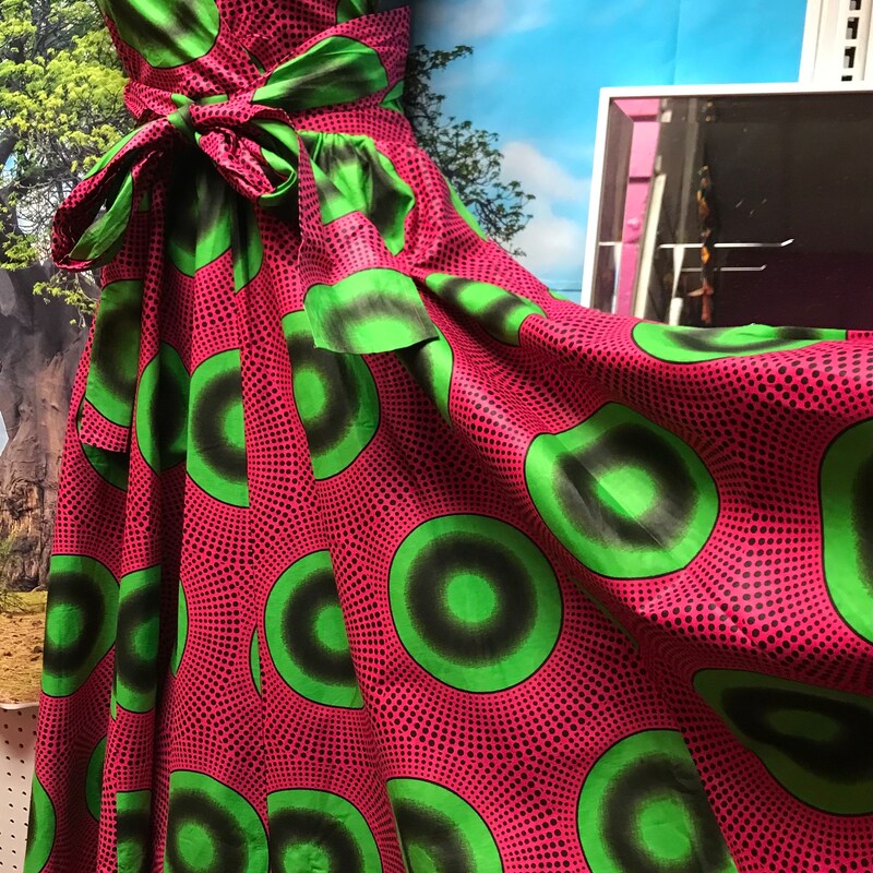 Pink African Dress - Etsy