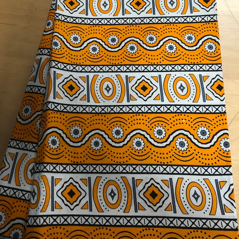 Orange African Print - Etsy