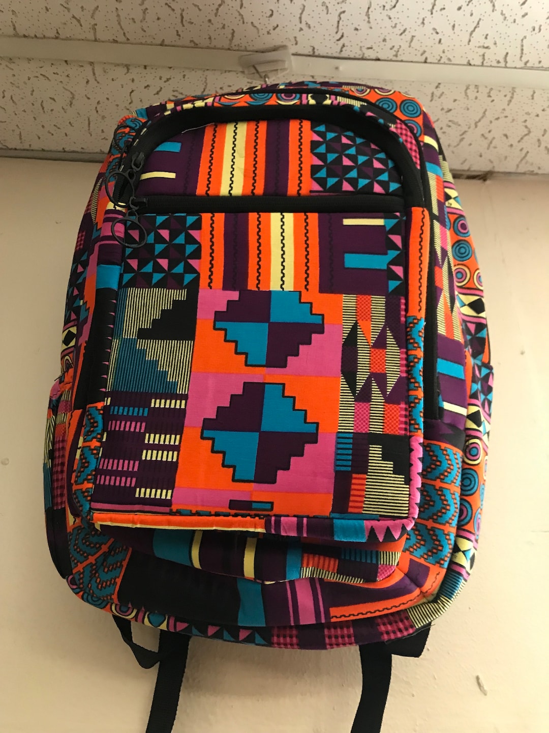 Pink Kente African Back Pack African Book Bag - Etsy